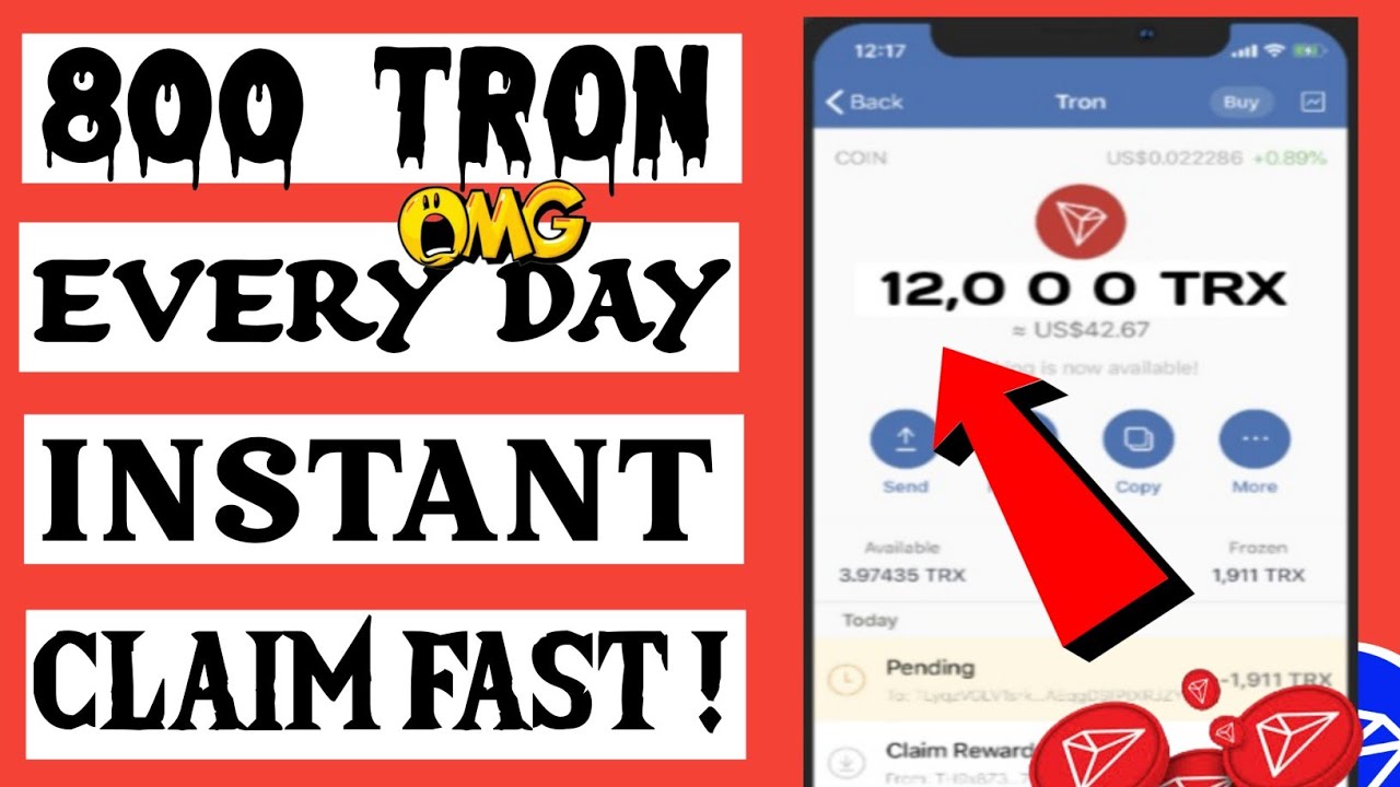How To Earn Free Trx Without Investment Tron Trx Mining Website