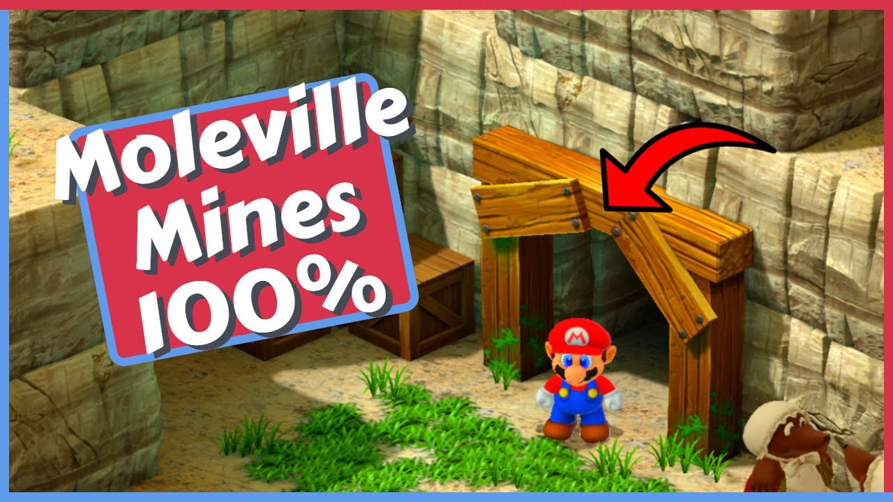 Moleville Mines Walkthrough (All Collectables) in Super Mario RPG ...