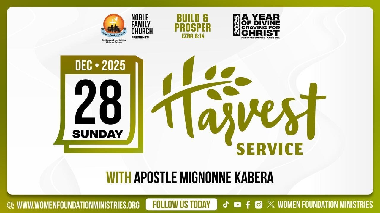 Harvest Service - A year of Divine Craving for Christ (Amos 8:11) Host ...