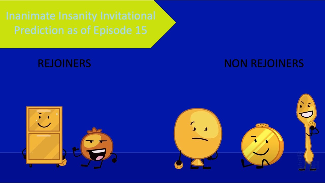 Inanimate Insanity Invitational Prediction as of Episode 15 - YouTube