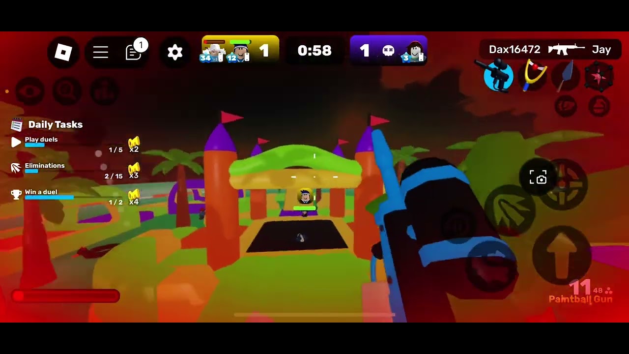 Played rivals pt 2 and win 2 times and got a lot of new weapons like ...