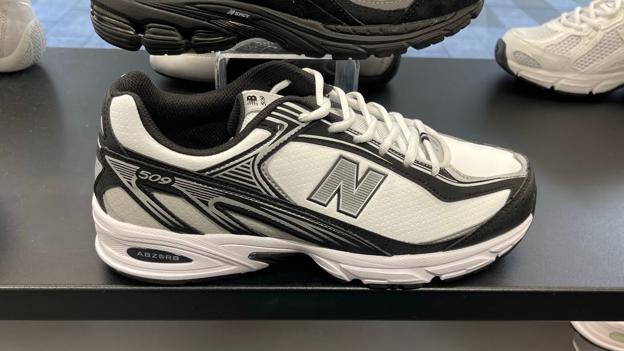 New Balance 509 (White/ Black/ Silver Metallic) - Style Code: U509DB ...