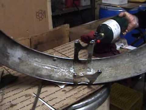 Removing old dried grease from metal motorcycle parts - YouTube