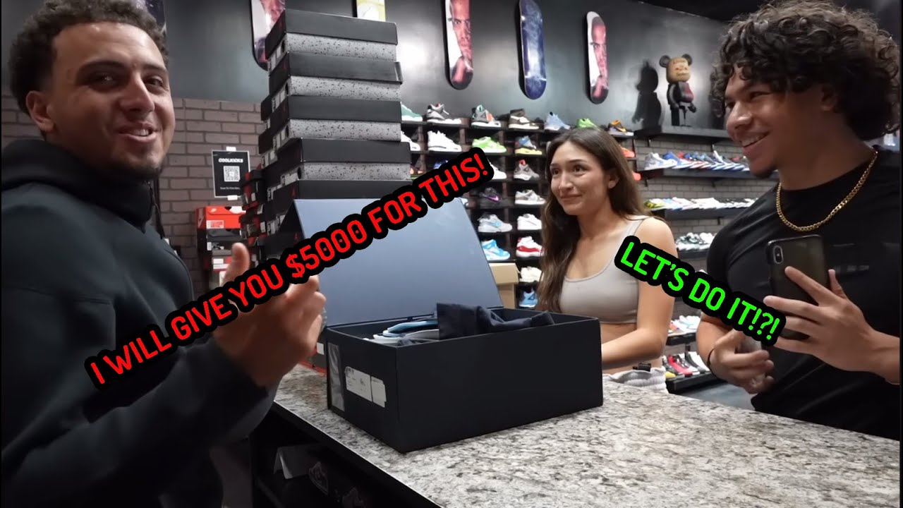 RAMI PASSED ON THESE DESIGNER SNEAKERS BECAUSE OF THIS - YouTube