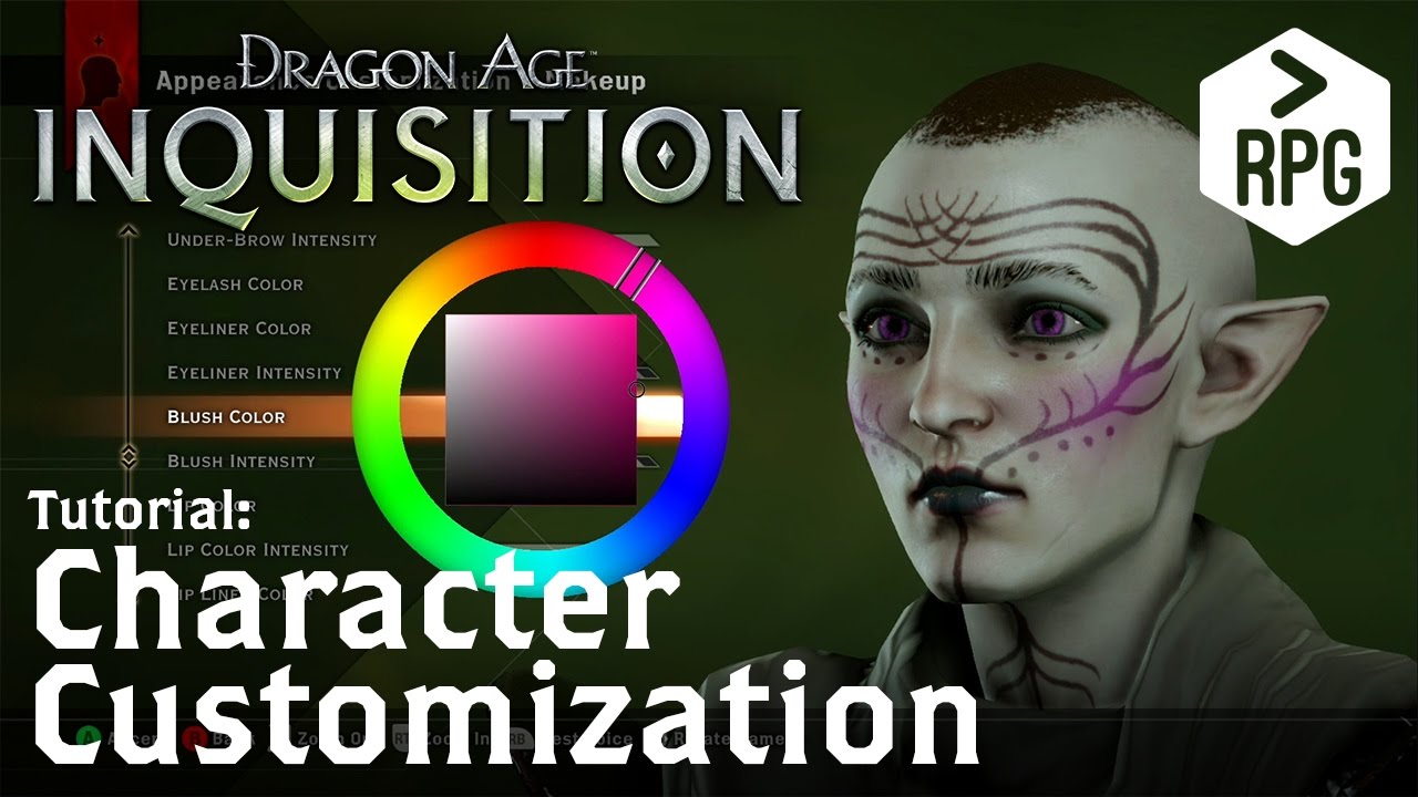 Dragon Age Inquisition | Tutorial: Character Customization [ Xbox One ...