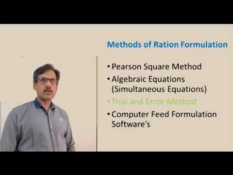 Practical-12-Trial & Error Method of Feed Formulation (Foodfeedinfo) - YouTube