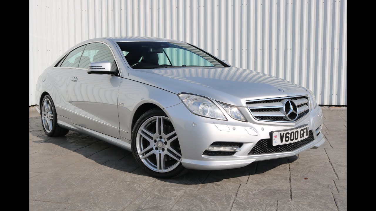 MERCEDES-BENZ E CLASS DIESEL COUPE 3.0 E350 CDI BLUEEFFICIENCY SPORT ...