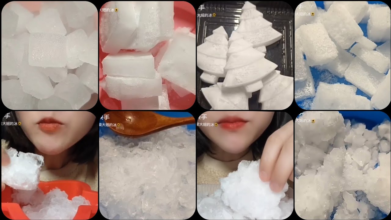 SOLO | CRUSHED ICE | CARBONATED ICE | CUBE ICE | CRUNCHY🧊 - YouTube