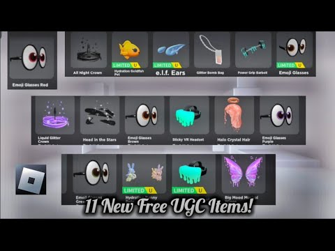 11 New Free UGC Items!! Roblox New Event! #roblox #free #gaming - YouTube
