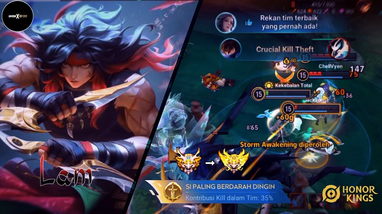 Lam #6 | Hok Gameplay | Honor Of Kings Indonesia - YouTube