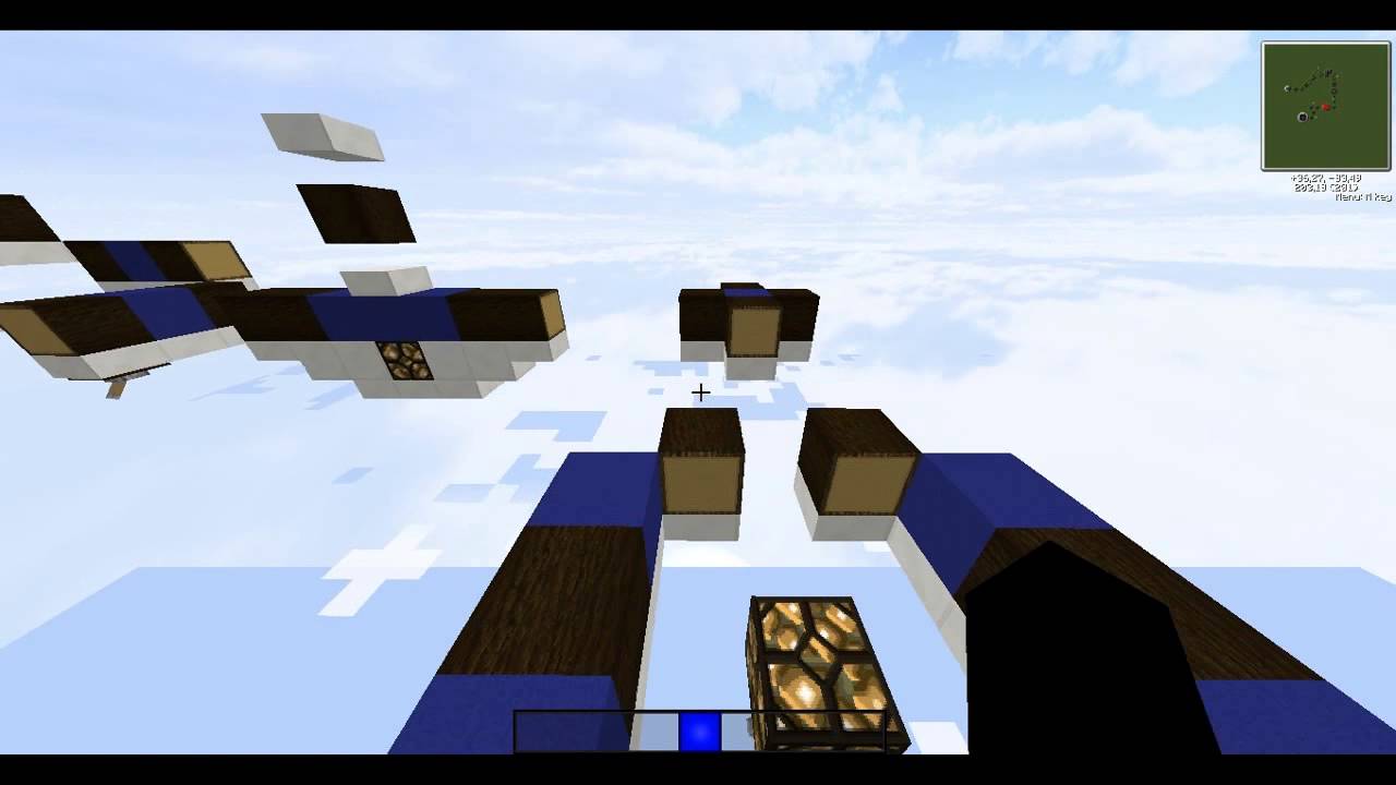 Minecraft Parkour: Blue Wood Map Edit? - YouTube