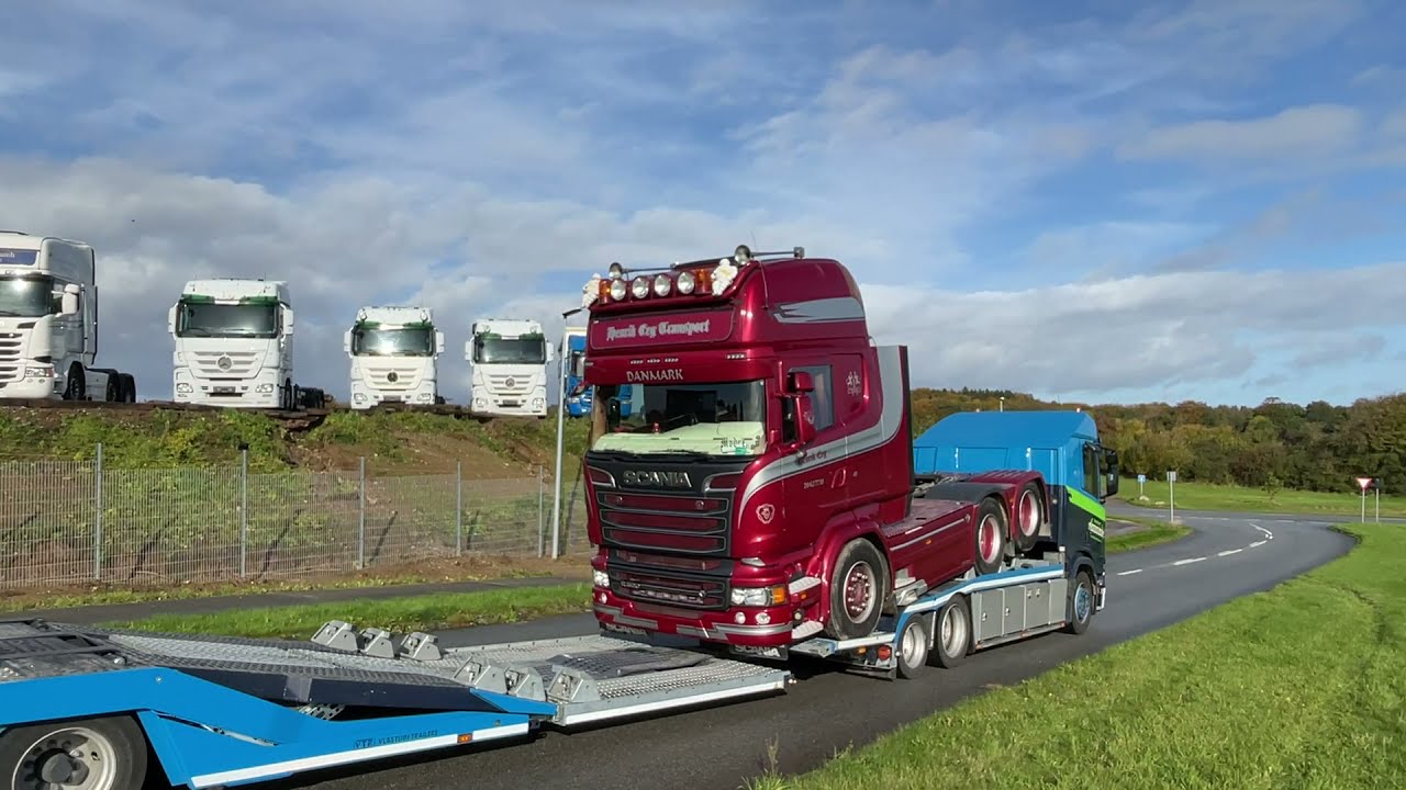 Delivery Scania R520 - YouTube