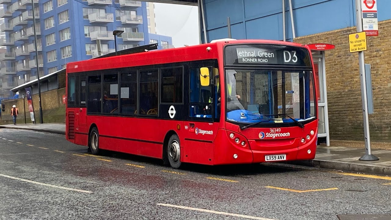 *Bus Journey* Stagecoach London Route D3 | Alexander Dennis E200 (36349 ...