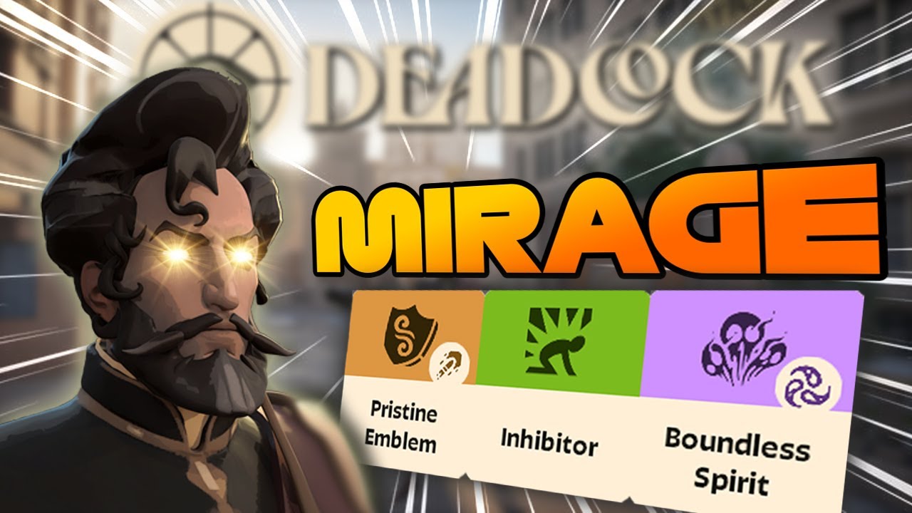 The Only Mirage Build YOU NEED | Deadlock Gameplay - YouTube