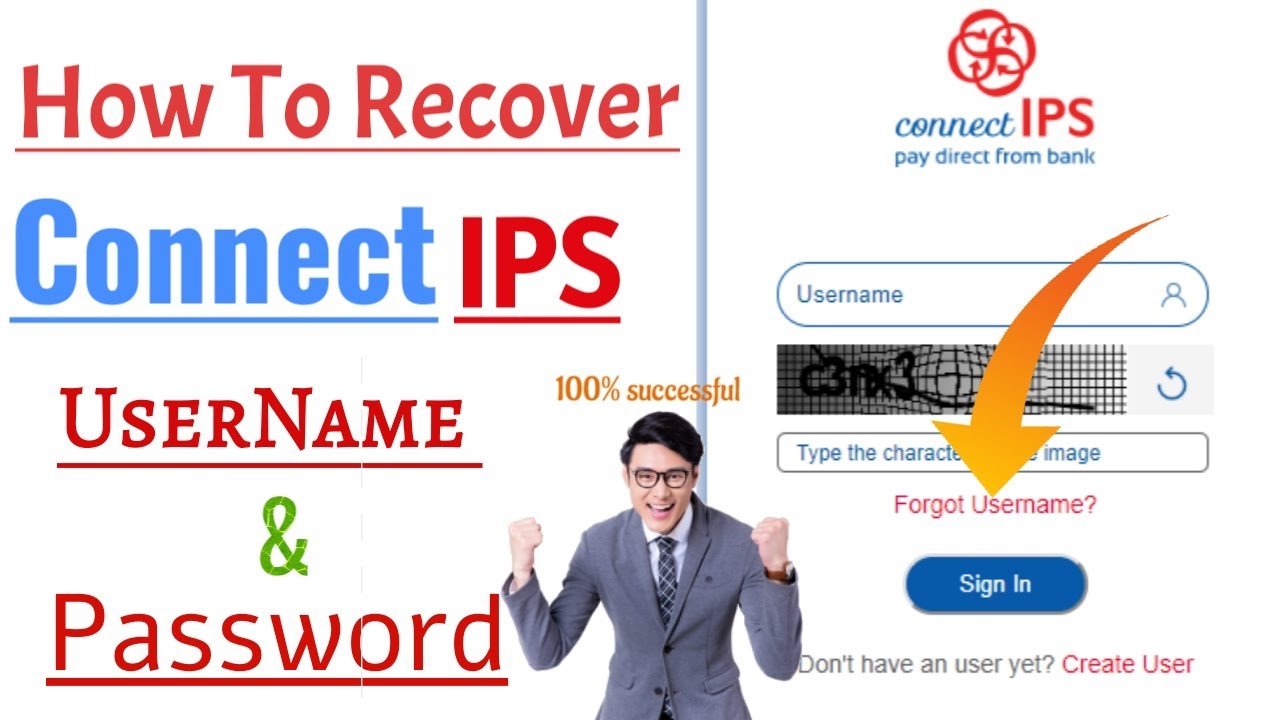 How to Recover Connect IPS User Name and Password | Reset Connect IPS ...