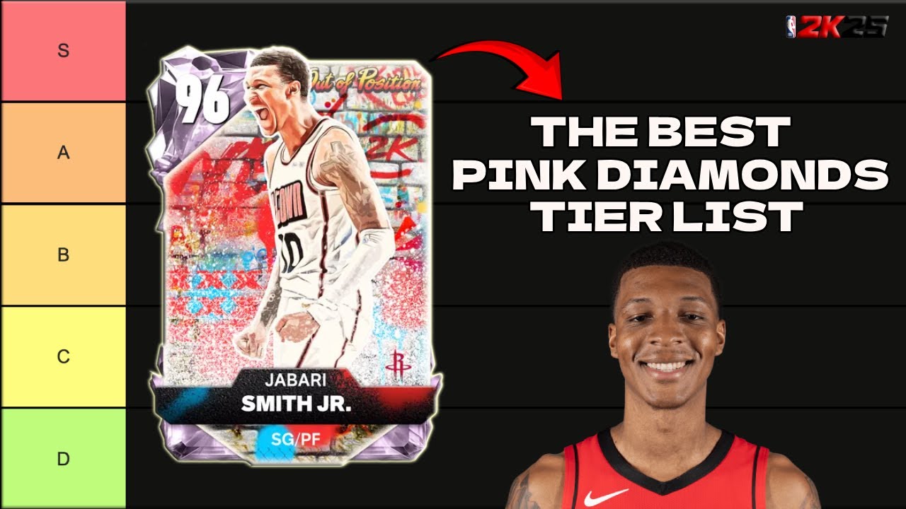RANKING THE BEST PINK DIAMOND CARDS IN NBA2K25 MYTEAM ON A TIER LIST ...