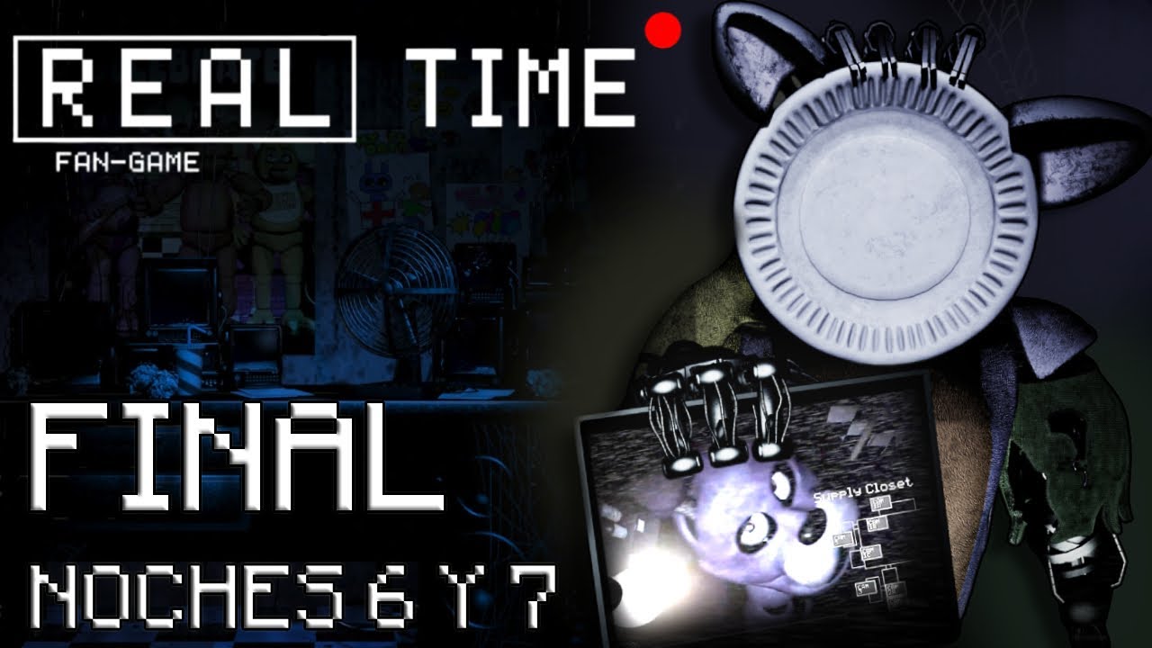 El FINAL de FNAF IN REAL TIME - YouTube