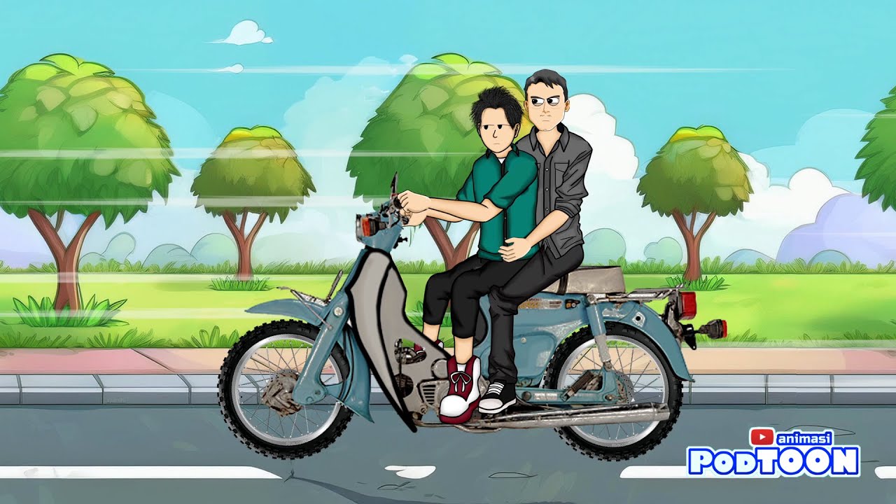 BONCENG MOTOR NEMPEL BANGET - YouTube