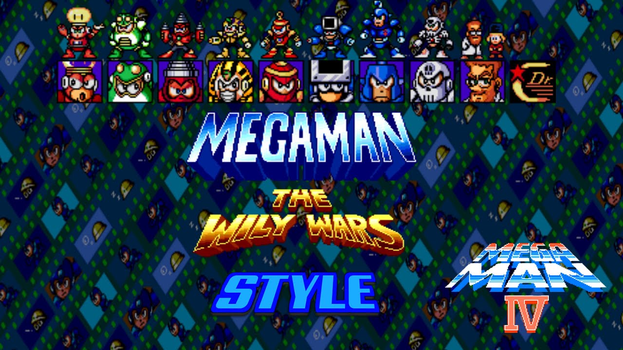 Mega Man 4 Boss Battle (Megaman The Wily Wars Style) - YouTube