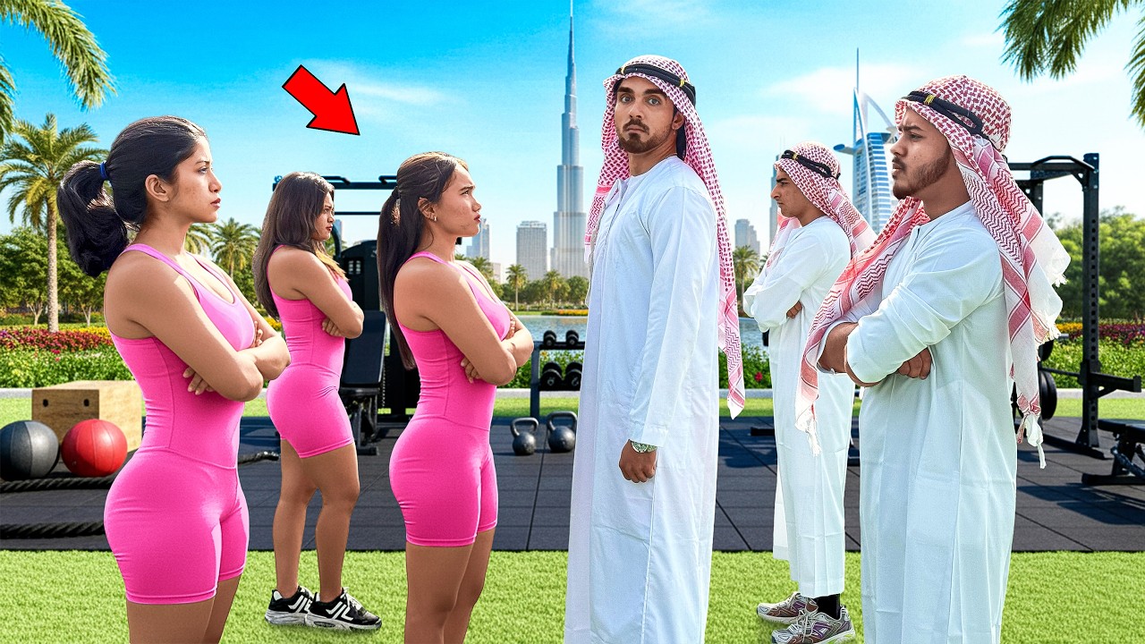 Gym Girl Vs Habibi Boy | Kon Marega Jhaadu ? - YouTube