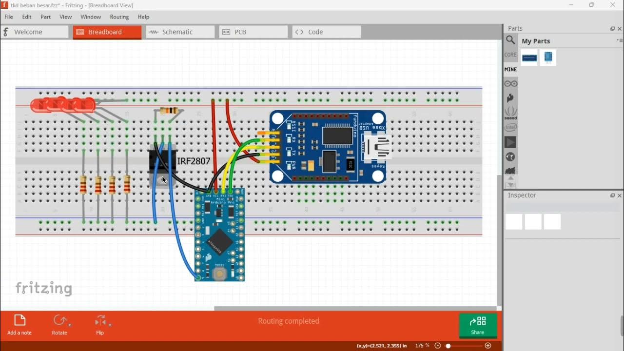 Menggerakkan Beban Besar Menggunakan 1 Pin Arduino Pro Mini - YouTube