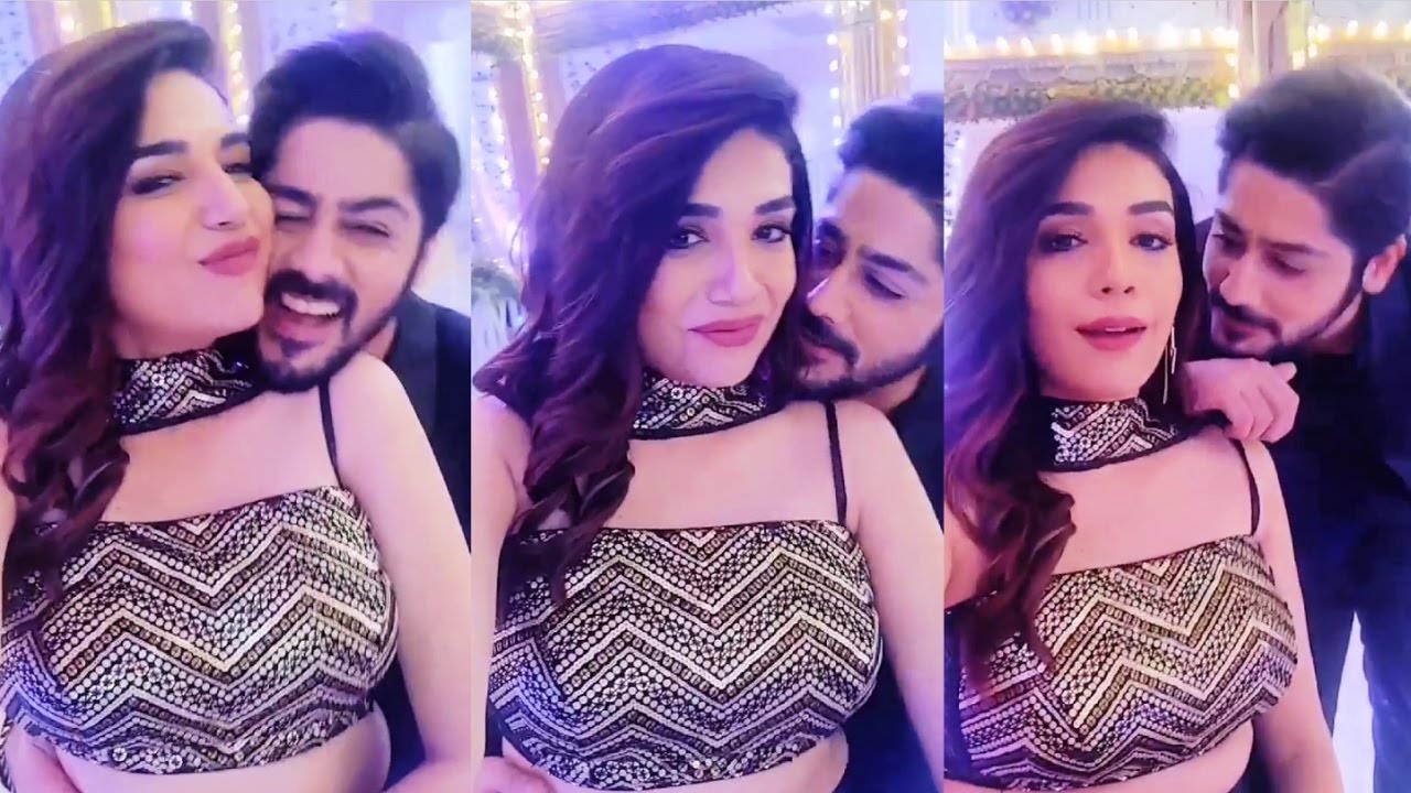 Kundali Bhagya Shrishti And Sameer Romance On Set | Anjum Fakih ...
