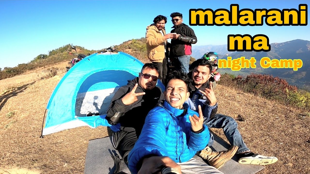 Night camping In Surkhet malarani ️ - YouTube