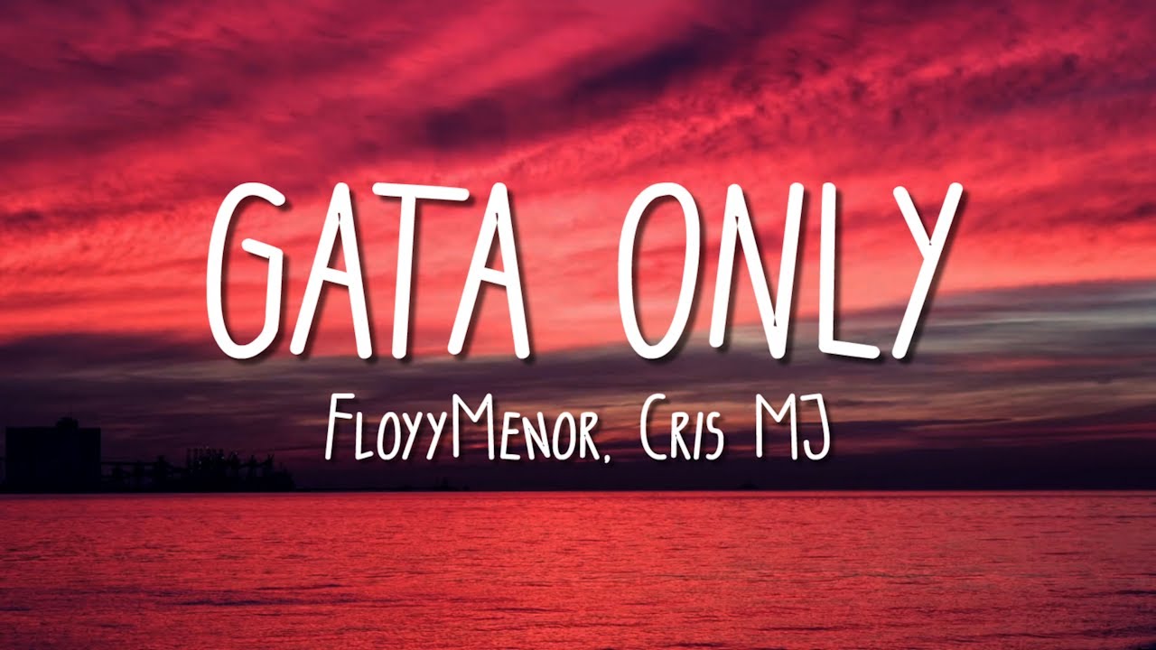 FloyyMenor FT. Cris MJ - GATA ONLY (Letra/Lyrics) - YouTube