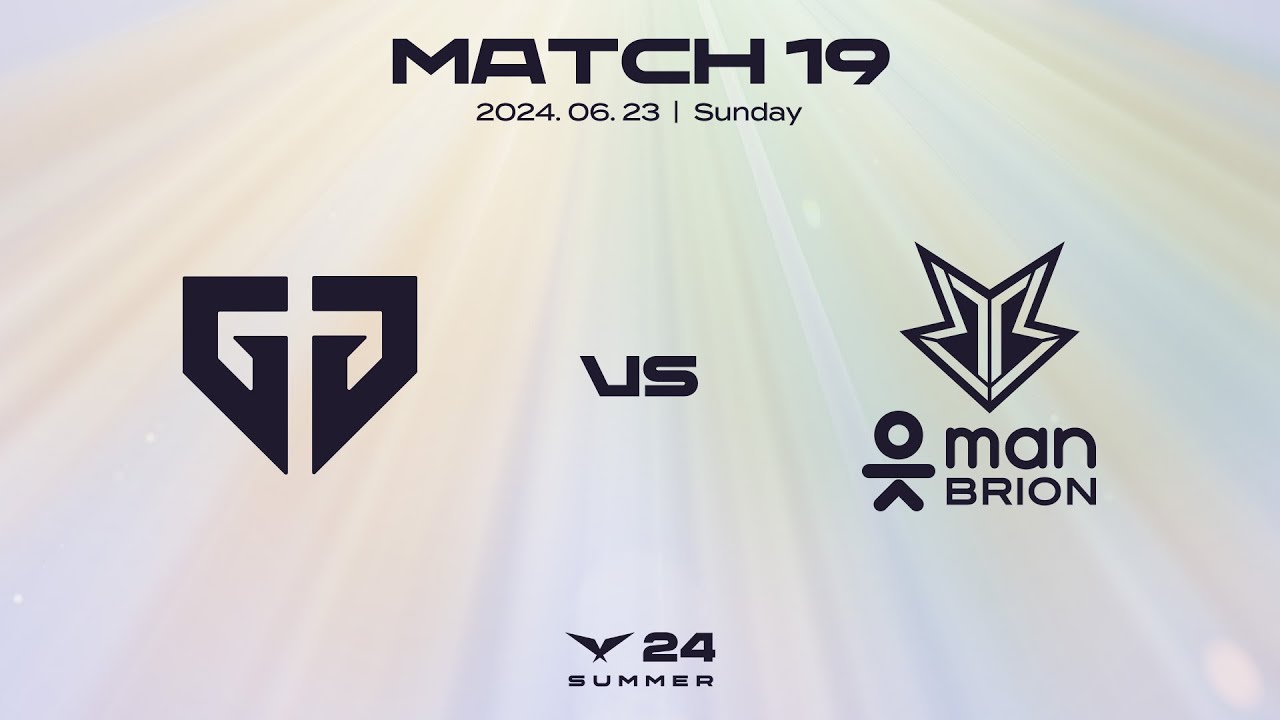 GEN vs BRO | Match 19 Highlight 06.23 | 2024 LCK Summer Split - YouTube