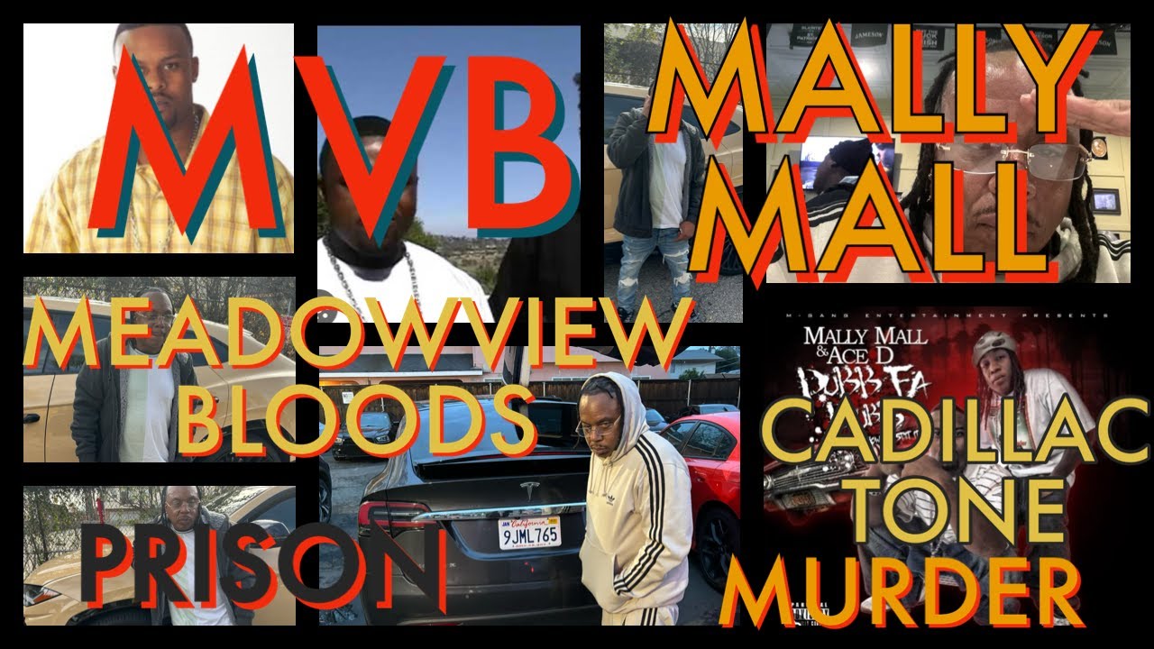 CK MALLY ,PRISON, (MEADOWVIEW BLOODS), THE MURDER OF CADILLAC TONE ...