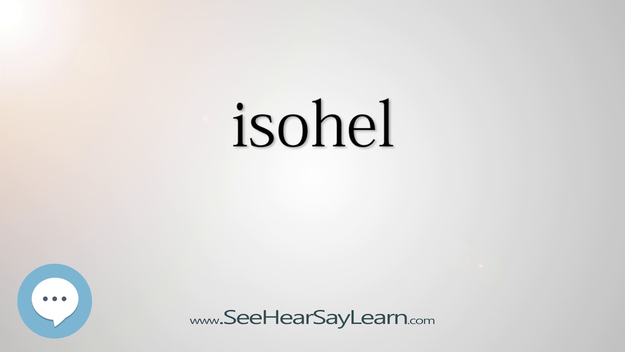 isohel - Smart & Obscure English Words Defined 👁️🔊🗣🧠 - YouTube