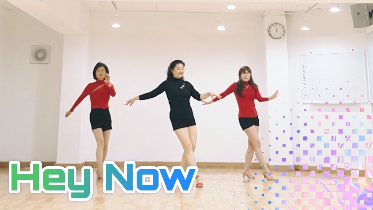 Hey Now line dance - YouTube
