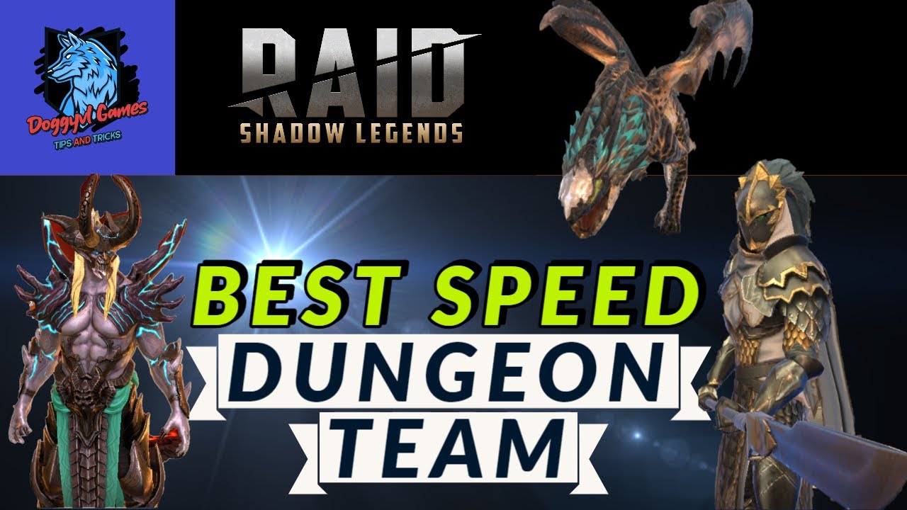 Best Speed Dungeon Team, Royal Guard, Prince Kymar, Dracomorph | Raid ...
