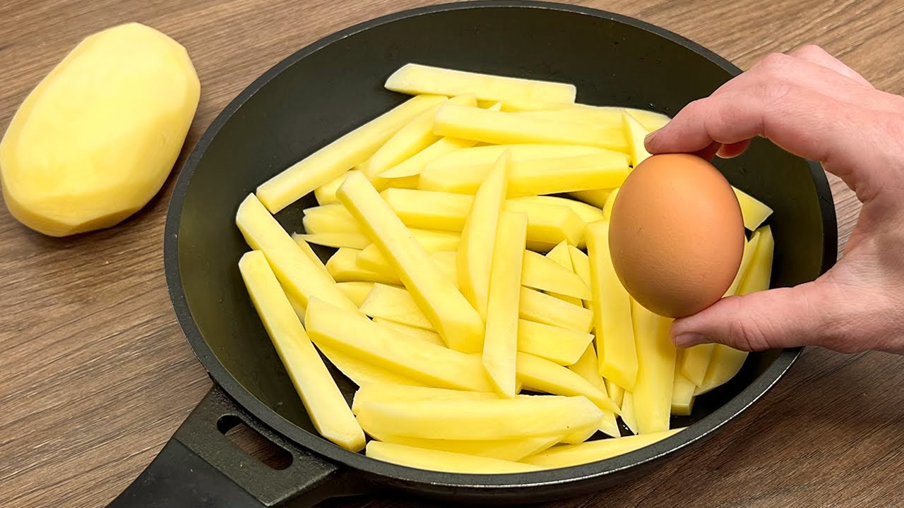 If you have 3 potatoes, prepare this simple and delicious dish. no oven ...