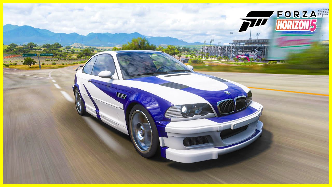 BMW M3-GTR | FORZA HORIZON 5 GAMEPLAY - YouTube