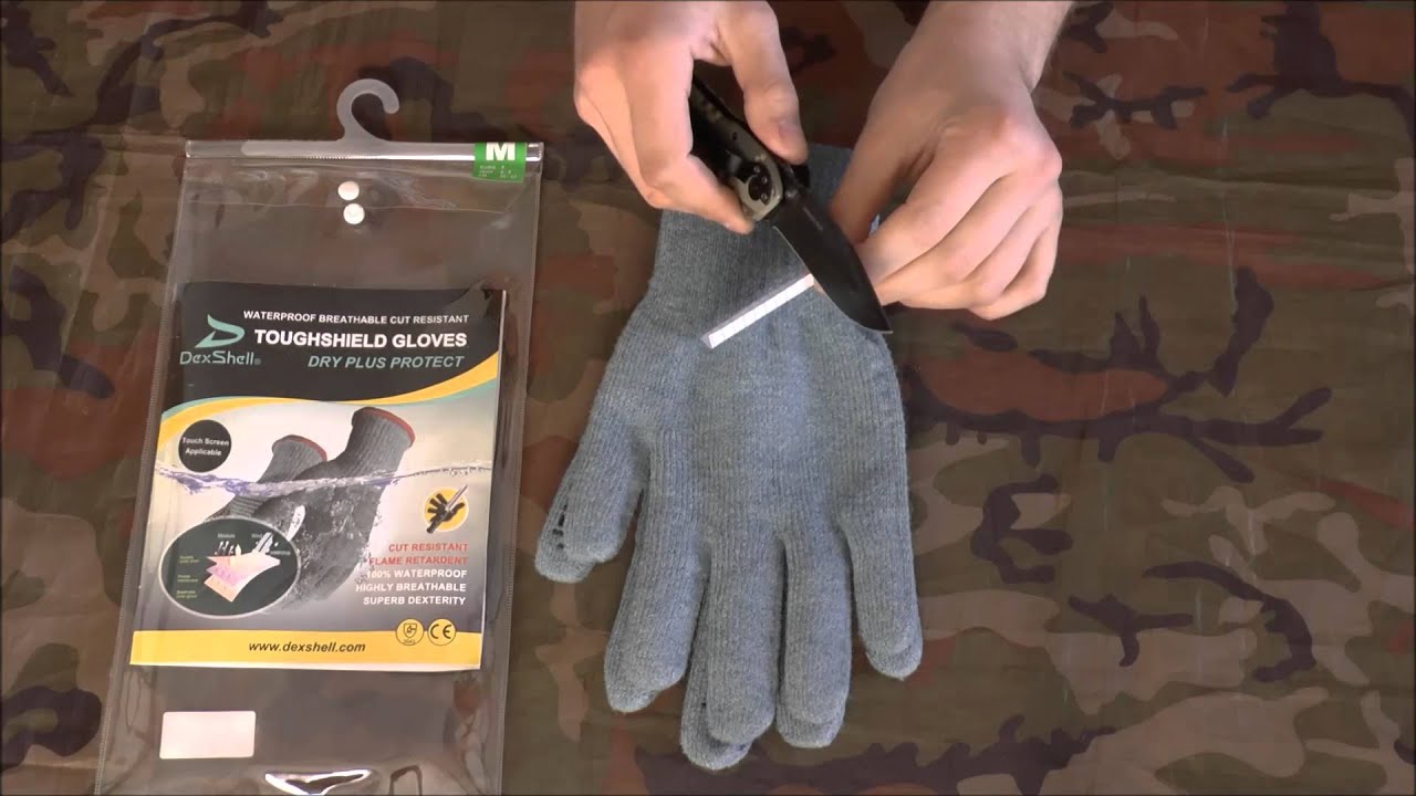 Водонепроницаемые перчатки DexShell TechShield Gloves - YouTube