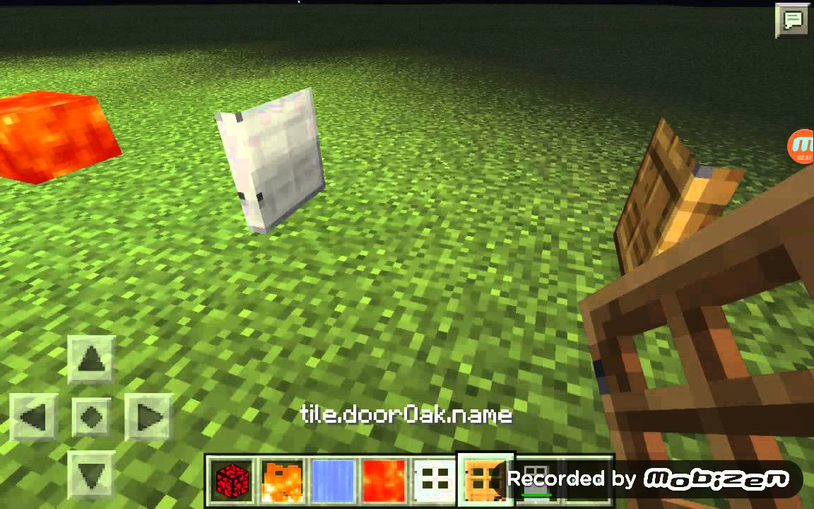 Minecraft PE glitch blocks - YouTube