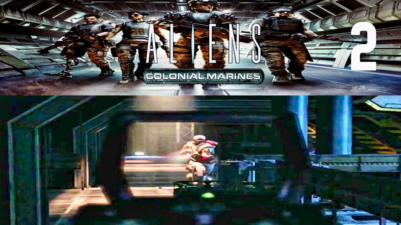 Aliens: Colonial Marines Part 2. Human opponents? (Recruit Campaign ...