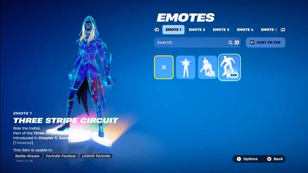 3 NEW EMOTES ! ( SUN SOAKIN, THE SNOWBLOWER, THREE STRIPE CIRCUIT ...