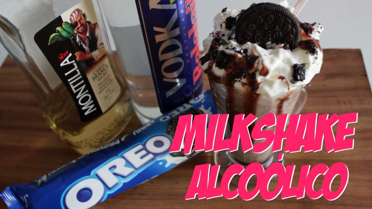 MILKSHAKE DE VODKA COM OREO | Have a Drink #13 - YouTube