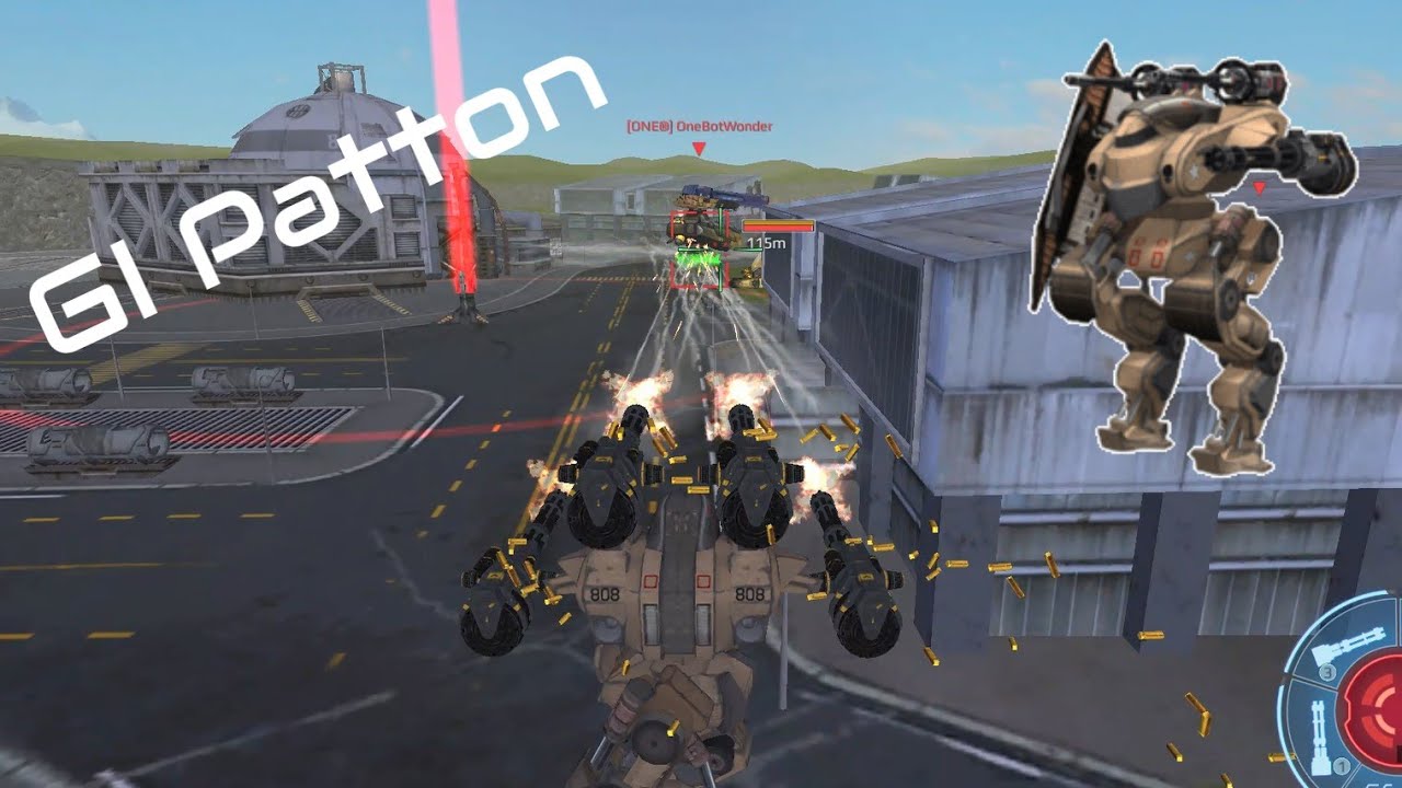 War Robots [WR] - GI Patton on Powerplant Map | Live Server - YouTube