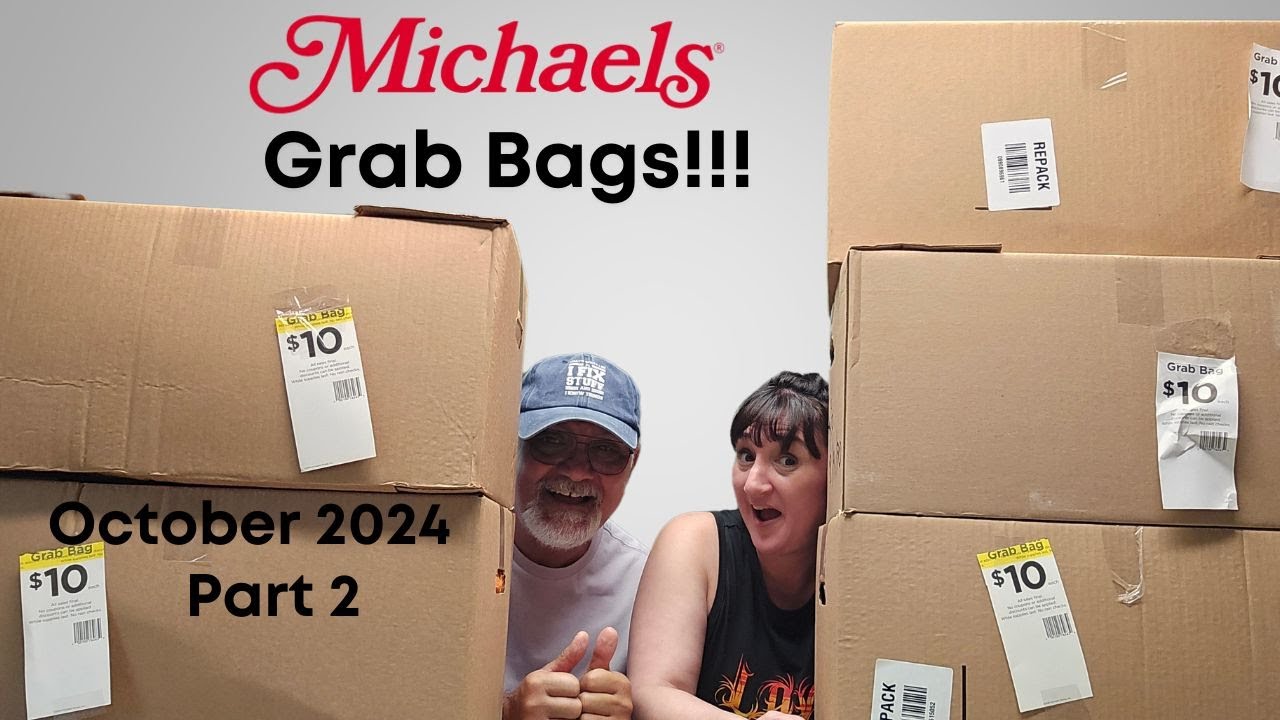 MICHAELS Grab Bags | October 2024 | Part 2 - YouTube