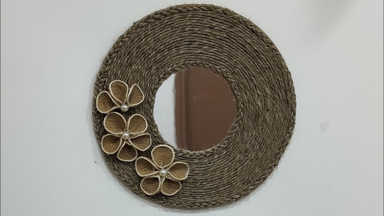 Best out of Waste || Jute rope Craft || Beautiful Wall Hanging || Jute ...