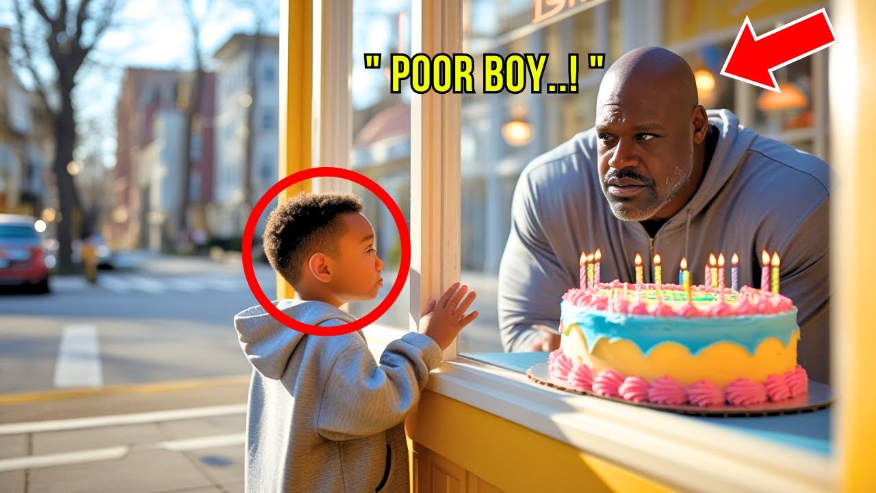 Big Shaq Finds a Little Boy Staring at a Birthday Cake, The Truth ...