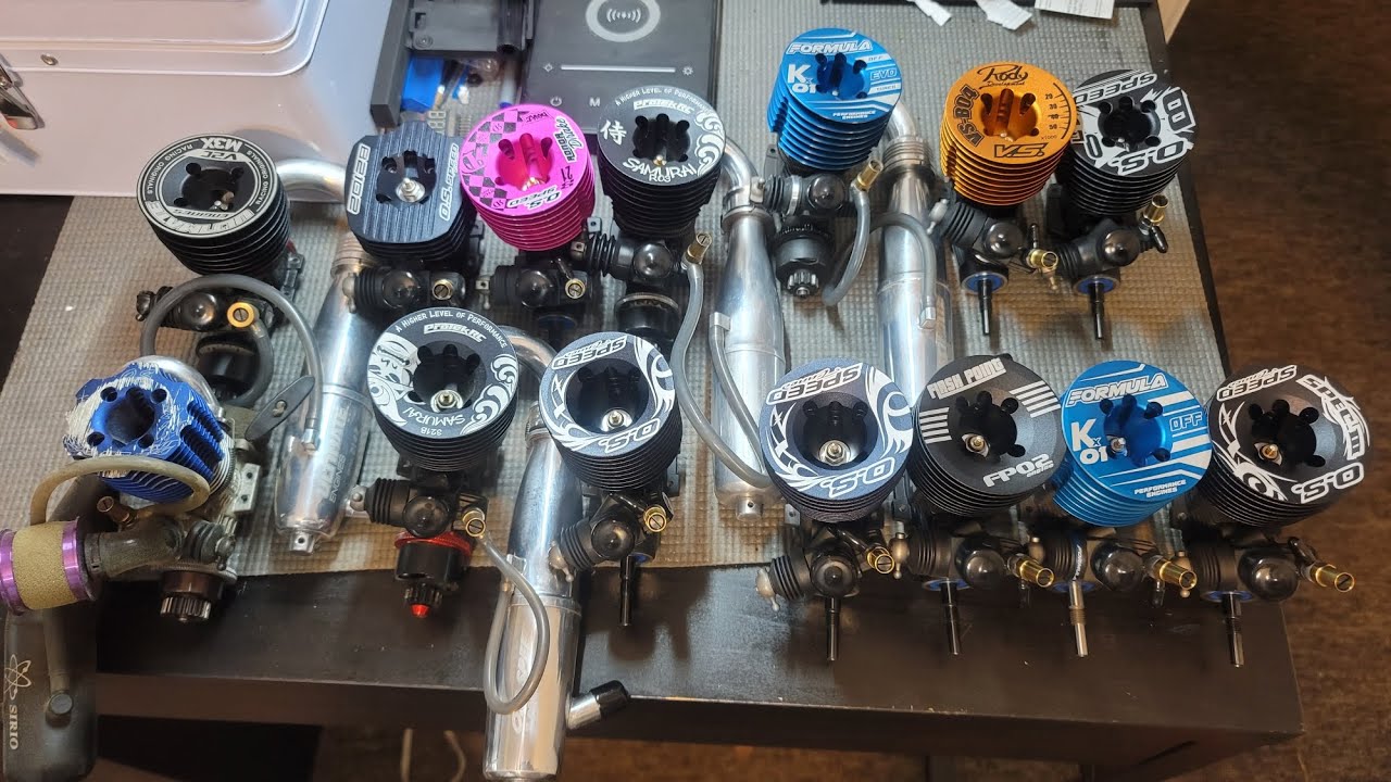 Nitro Engine Collection Part 1 OS Protek Formula Performance Flashpoint ...