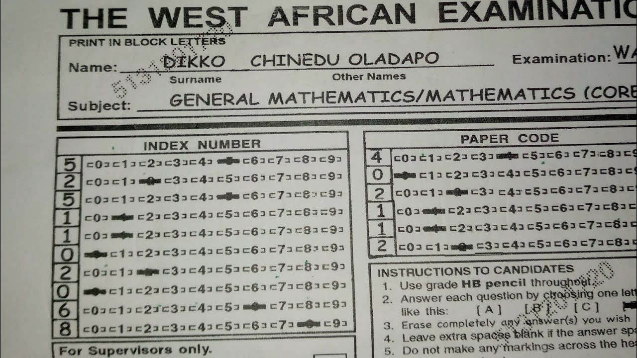 WAEC MATHS, Fractions - YouTube