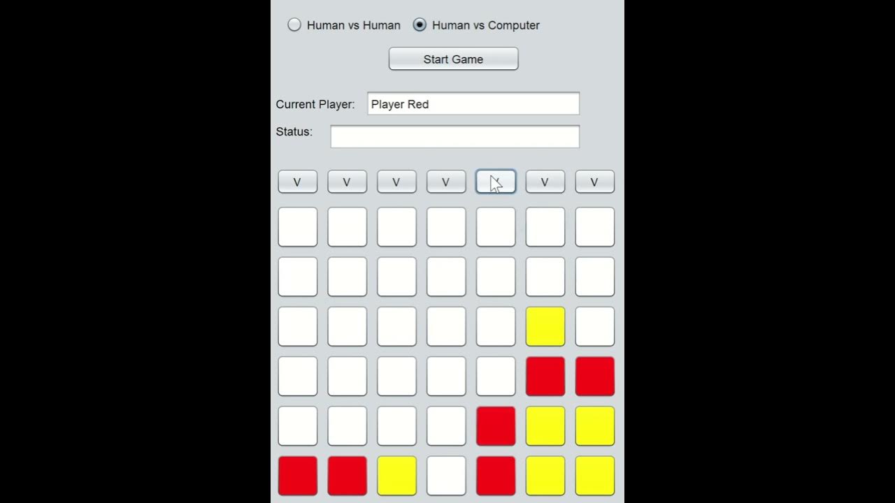 Connect 4 GUI Controller UAEU CIET students - YouTube