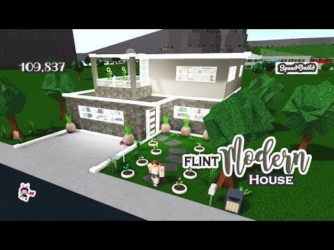[SpeedBuild] Flint Modern House - YouTube