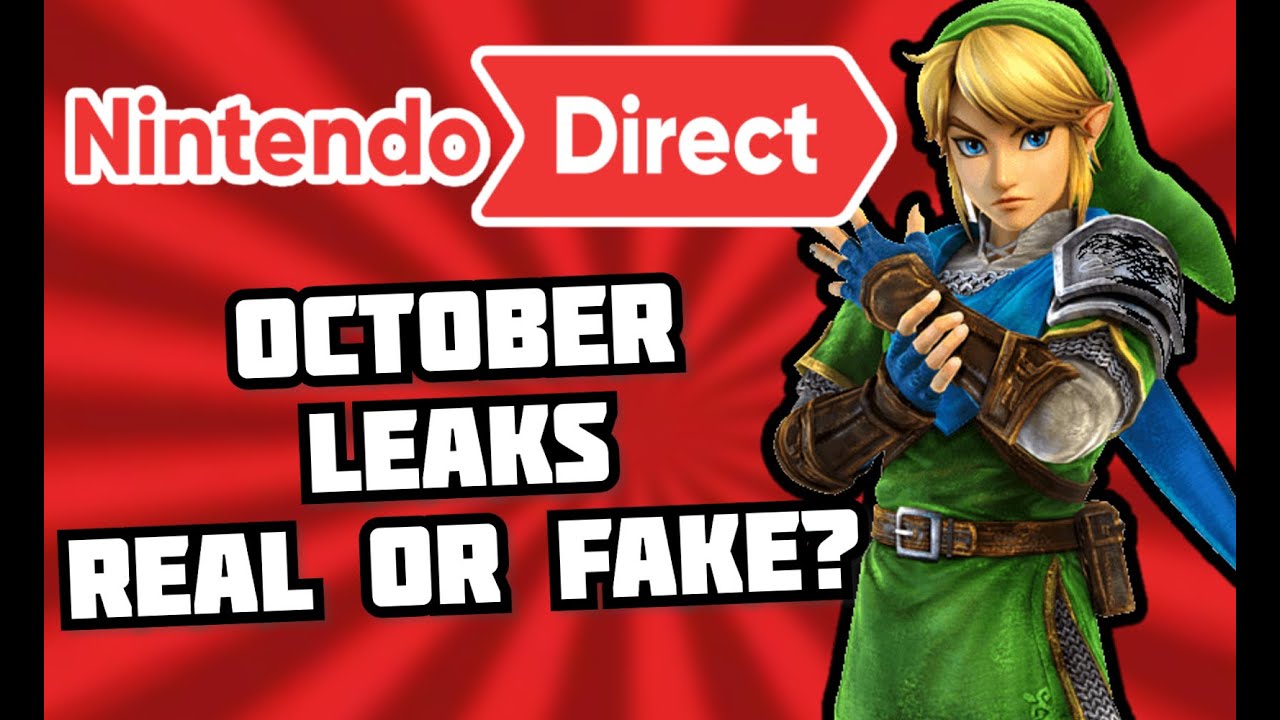 INSANE Nintendo Direct Leaks for October - REAL or FAKE? | 8-Bit Eric ...