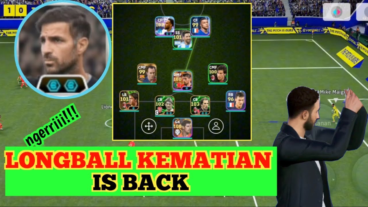 PLAYER PES 21 AYO KUMPUL NOSTALGIA GP LONGBALL HARAM - YouTube